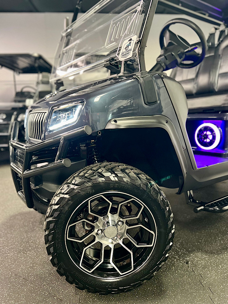 2025 Evolution D5 Maverick 4 Plus - Arctic Grey - Joe's Carts