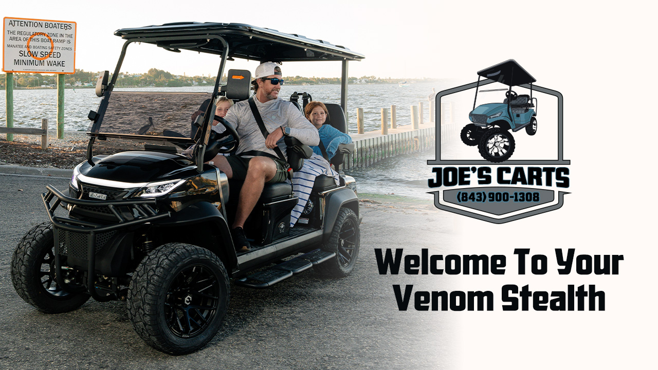 Welcome To Your New Venom Stealth Cart!
