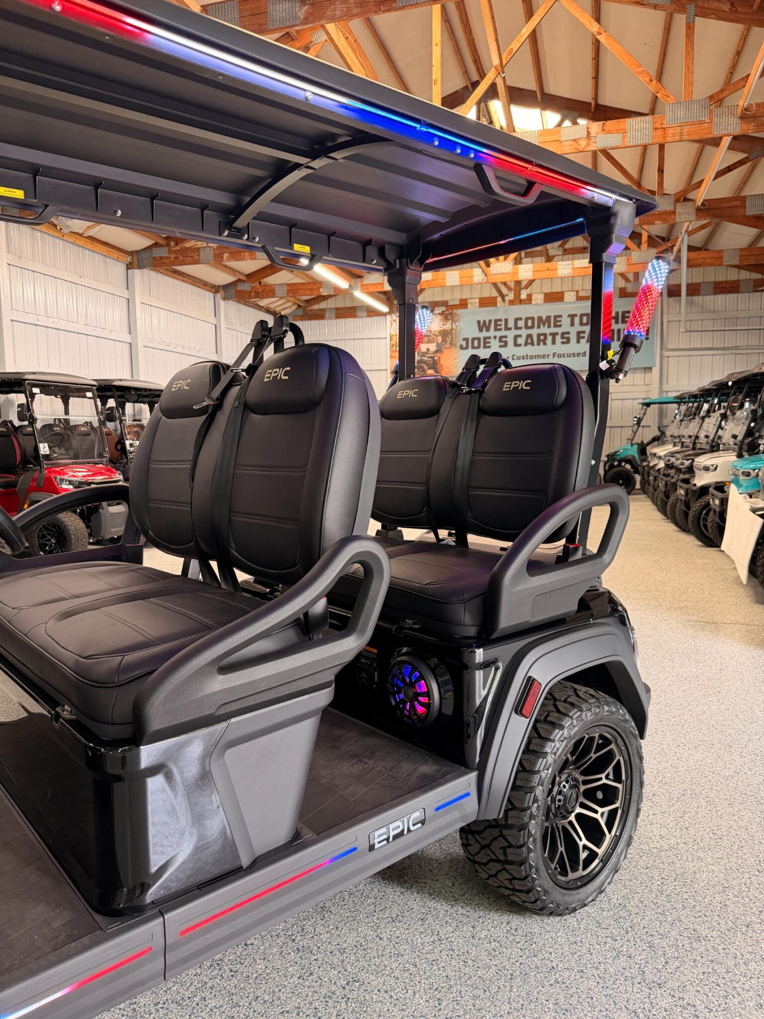 2026 EPIC E40FX - Metallic Black [CUSTOM] - Joe's Carts