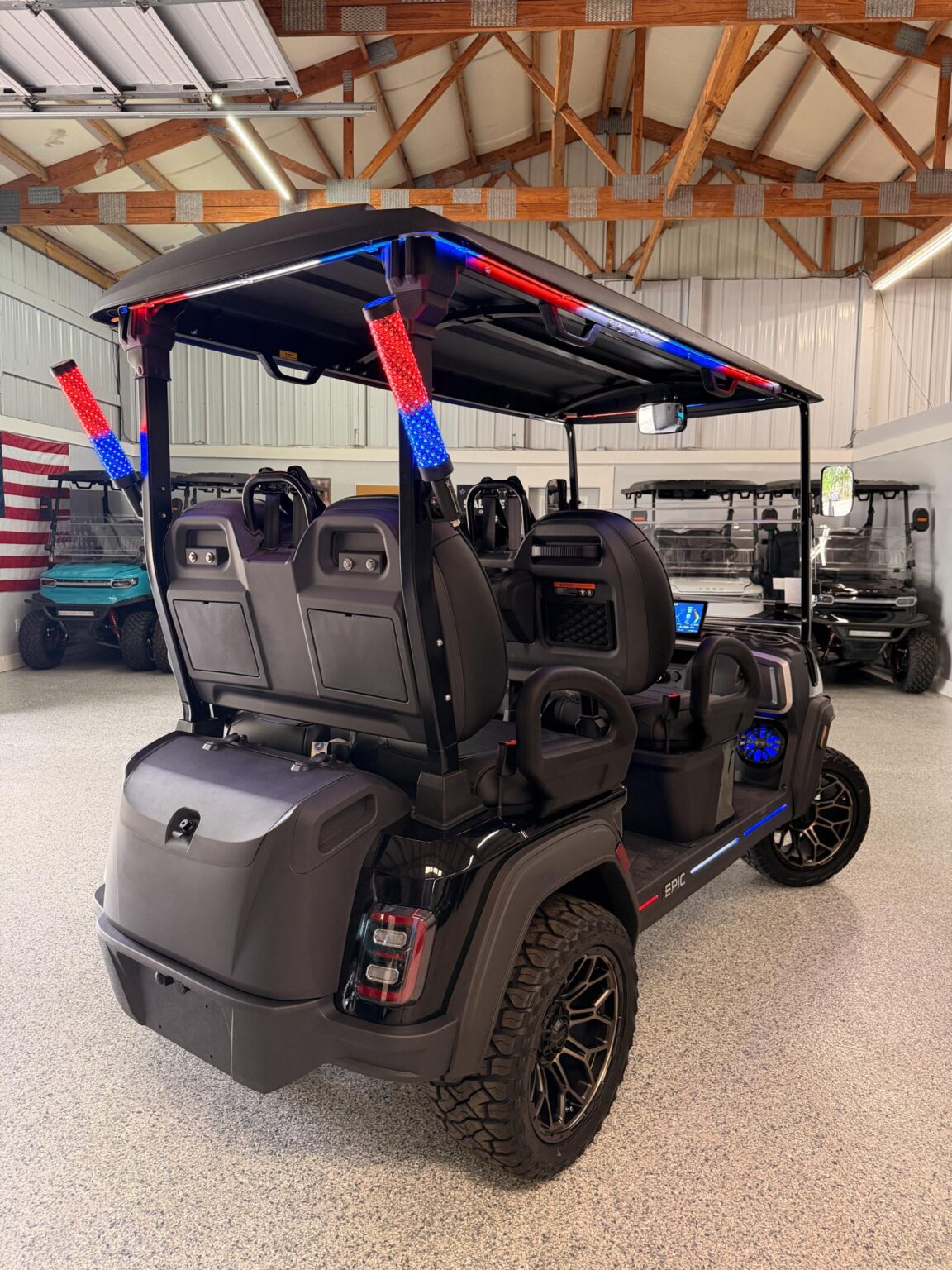 2026 EPIC E40FX - Metallic Black [CUSTOM] - Joe's Carts